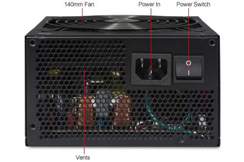 OCZ ZT Series 750W ATX12V 20/24PIN Modular 80+ Bronze Active PFC Power Supply 140MM Fan 5 Year ...